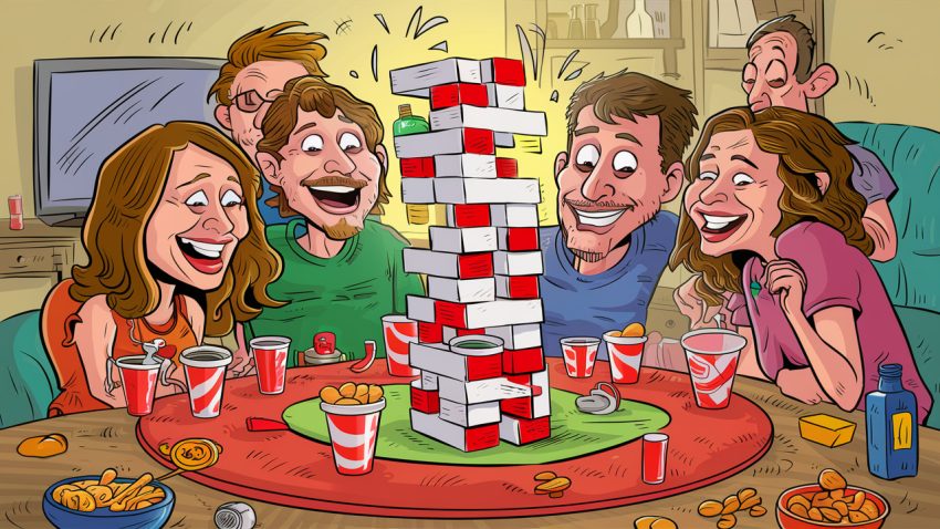 60+ Drunk Jenga Drinking Games Ideas: Rules, Silly Dares, Variations ...