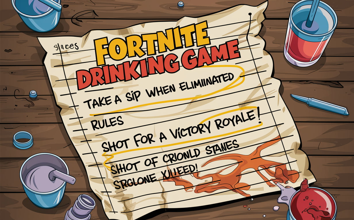 Fortnite Drinking Game: Rules & Variations for Epic Fun - Play Party Game