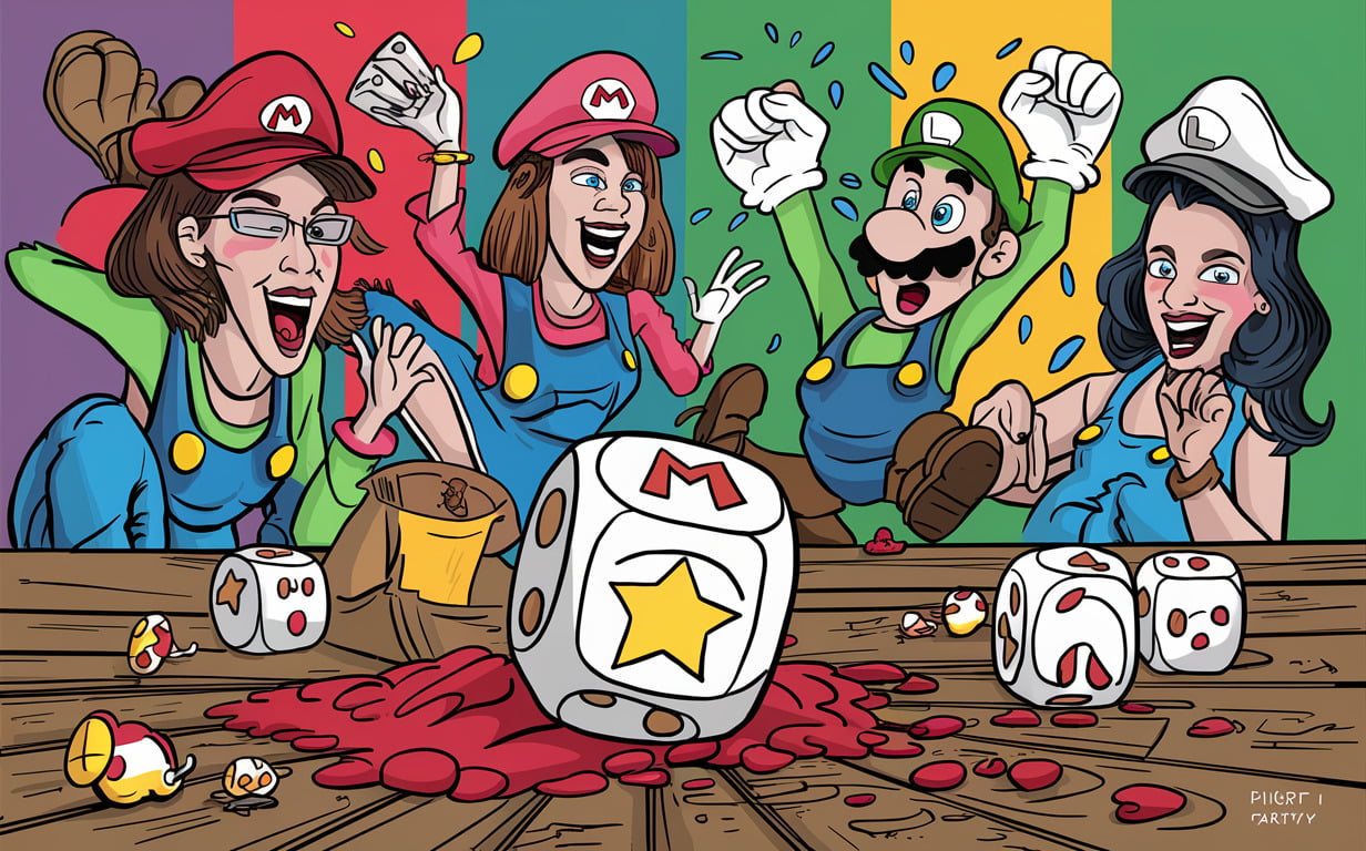Mario Party Drinking Game for Adults | Rules & Variations - Play Party Game