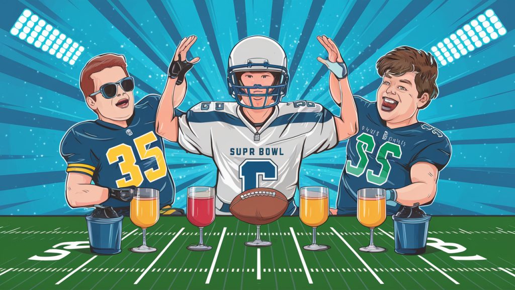 Fun Super Bowl Drinking Game Rules - Play Party Game