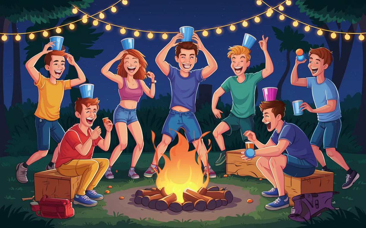 20 Camping Drinking Games for Your Next Outdoor Adventure - Play Party Game