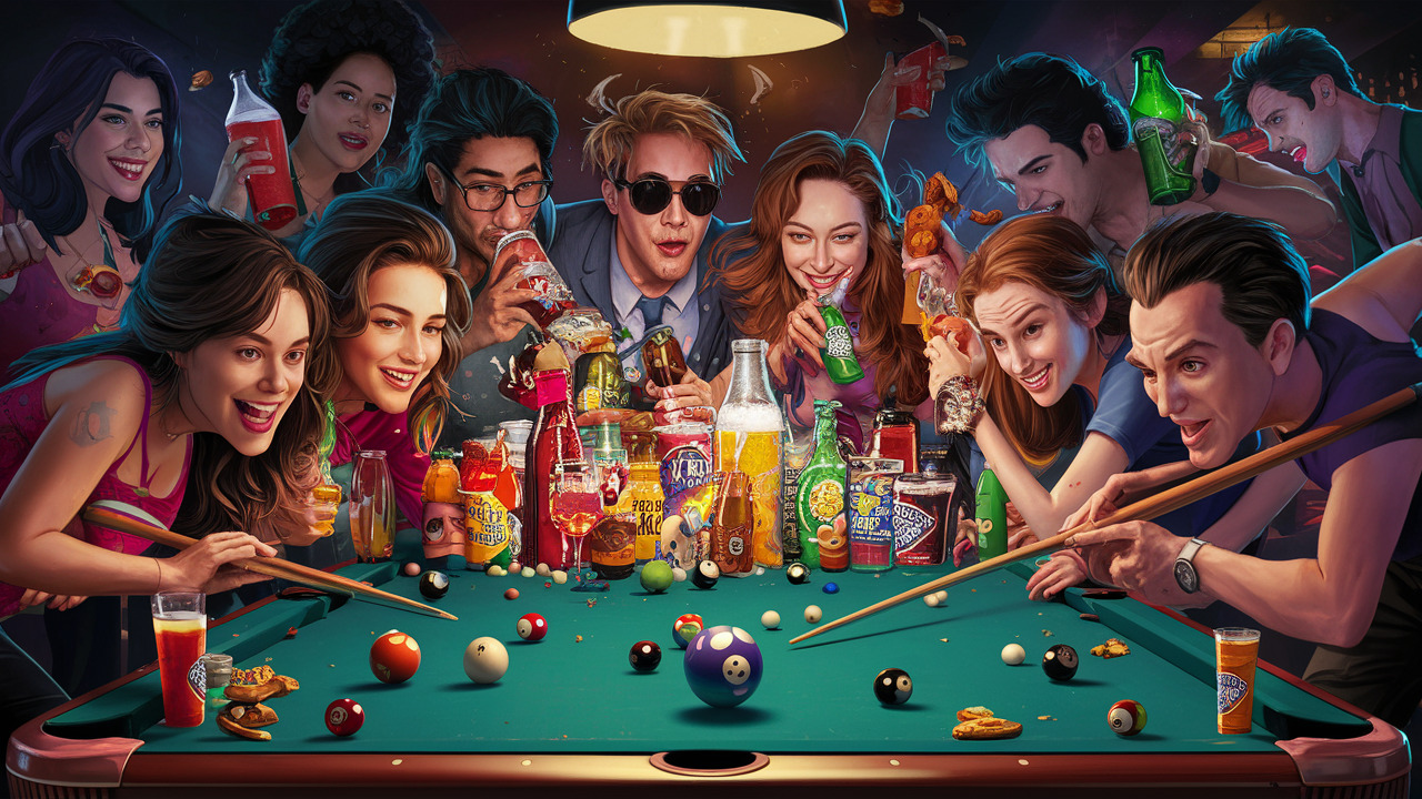 8 Fun & Creative Pool Table Drinking Games for Your Next Party - Play ...