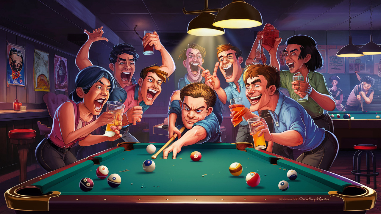 8 Fun & Creative Pool Table Drinking Games for Your Next Party - Play ...