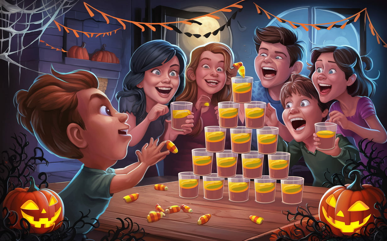 Halloween Drinking Games: 20 Ideas for Adult Parties - Play Party Game