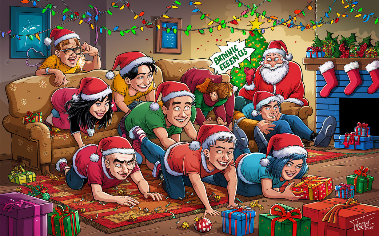Christmas Drinking Games: 12 Hilarious Games for Adults - Play Party Game