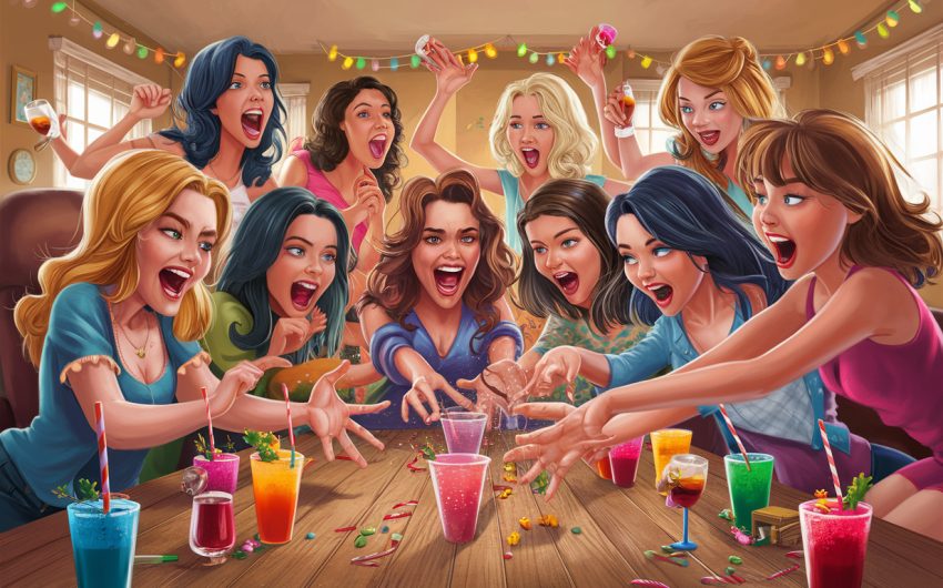 16 Fun Drinking Games for Your Girls' Night - Play Party Game