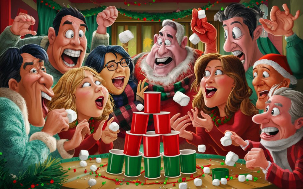 Christmas Drinking Games: 12 Hilarious Games for Adults - Play Party Game
