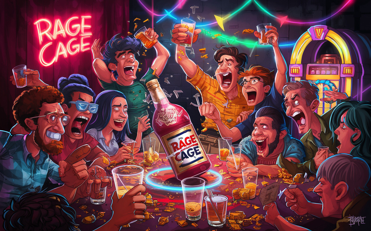 Rage Cage Drinking Game: Rules, Tips, & Epic Variations - Play Party Game
