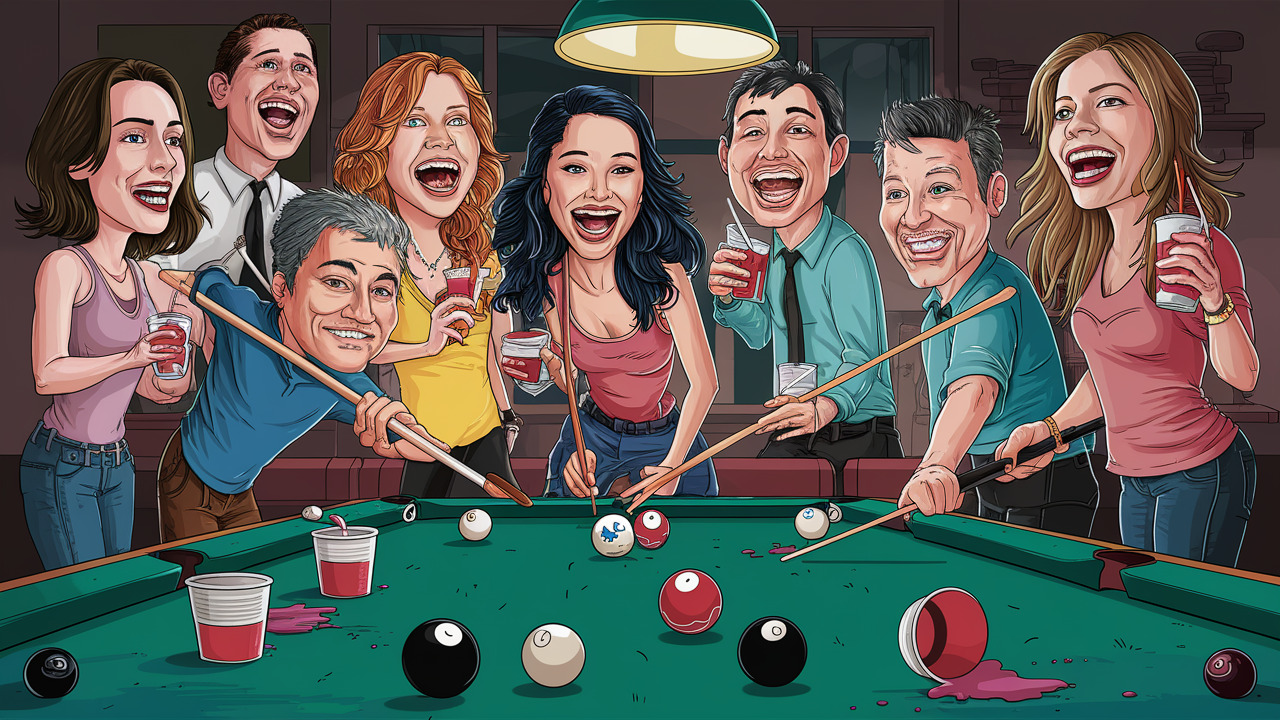 8 Fun & Creative Pool Table Drinking Games for Your Next Party - Play ...