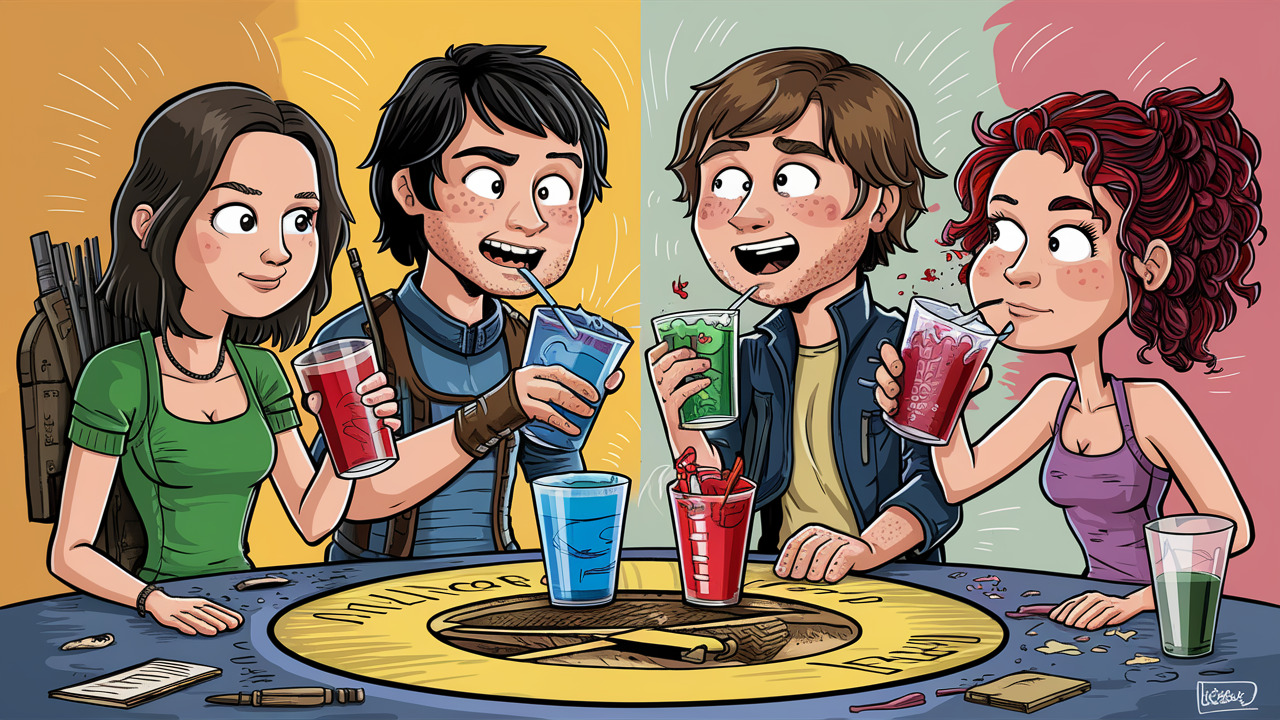 Hunger Games Drinking Game Guide: Characters, Themes, Fun - Play Party Game