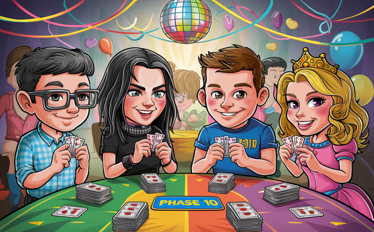 Phase 10 Rules & How to Play - Play Party Game