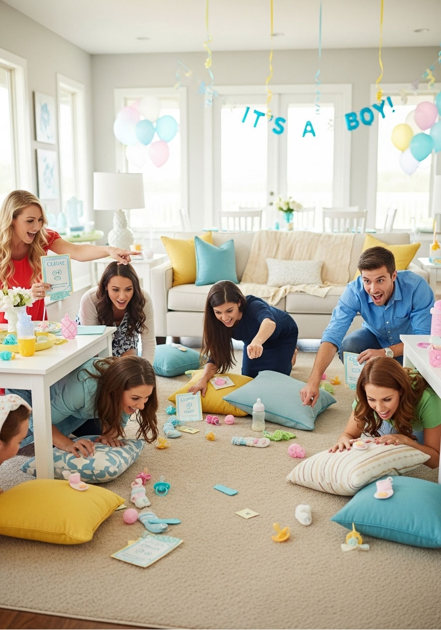 32 Trendy Modern Hilarious Baby Shower Games for 2025