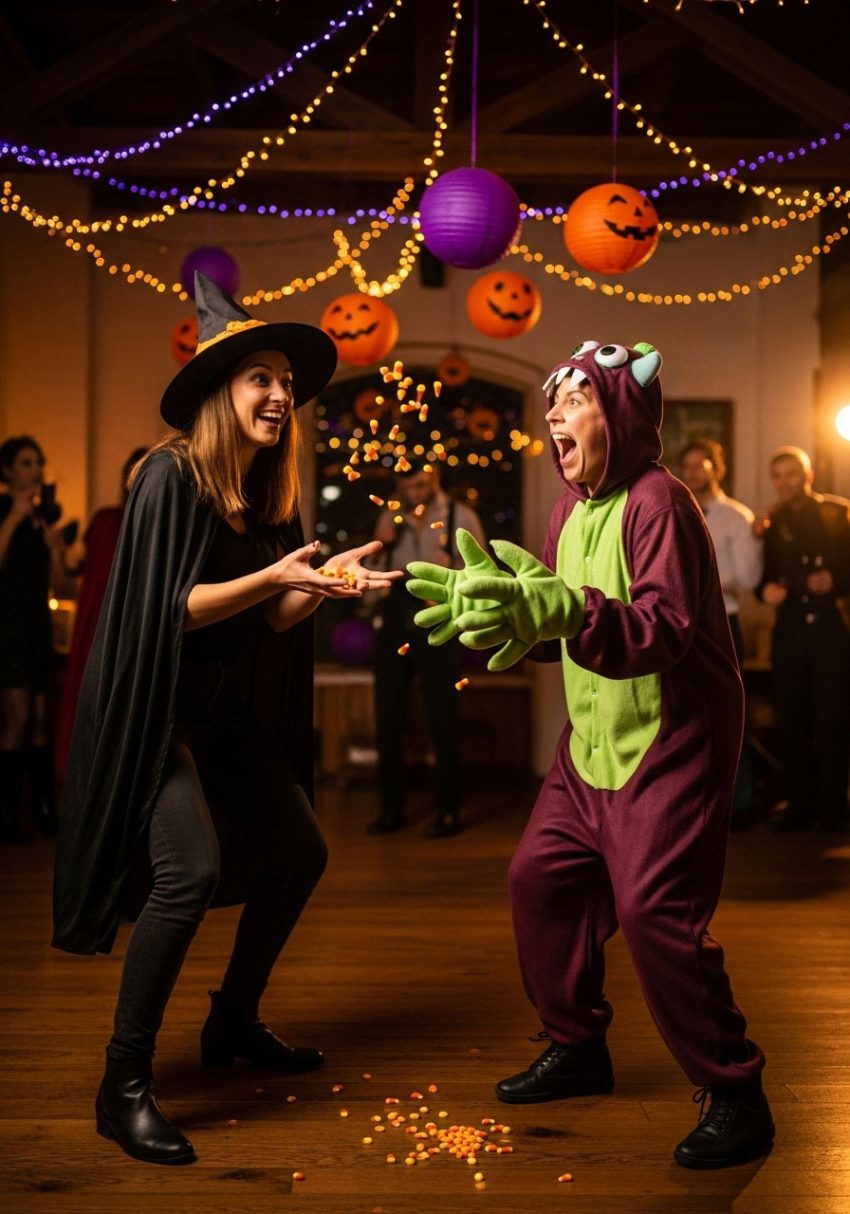 25 Halloween Dollar Store Minute to Win It Games for a Spooky Party