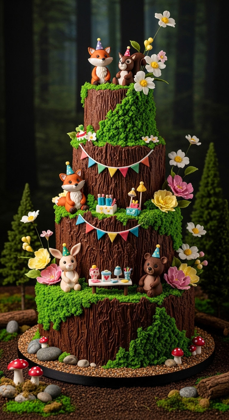 19 Forest Woodland Baby Shower Theme Ideas & Decorations