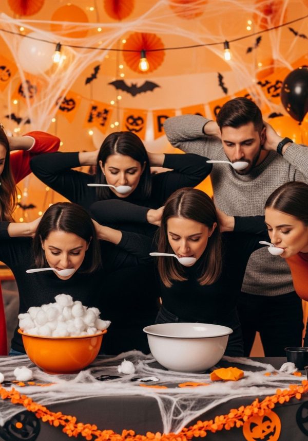 25 Halloween Dollar Store Minute to Win It Games for a Spooky Party