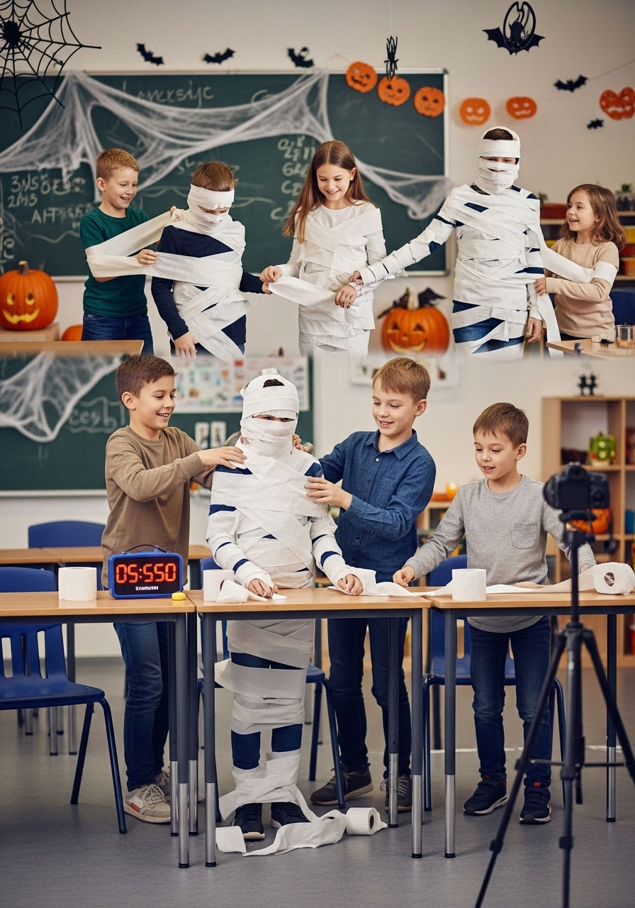 33 DIY Halloween Games for Kids Parties That'll Make Everyone Scream ...