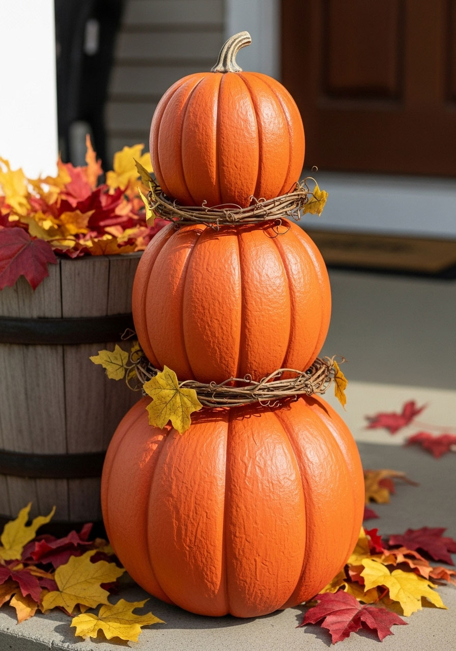 DIY Outdoor Pumpkins That Look Real (Under $5!) | Tutorial