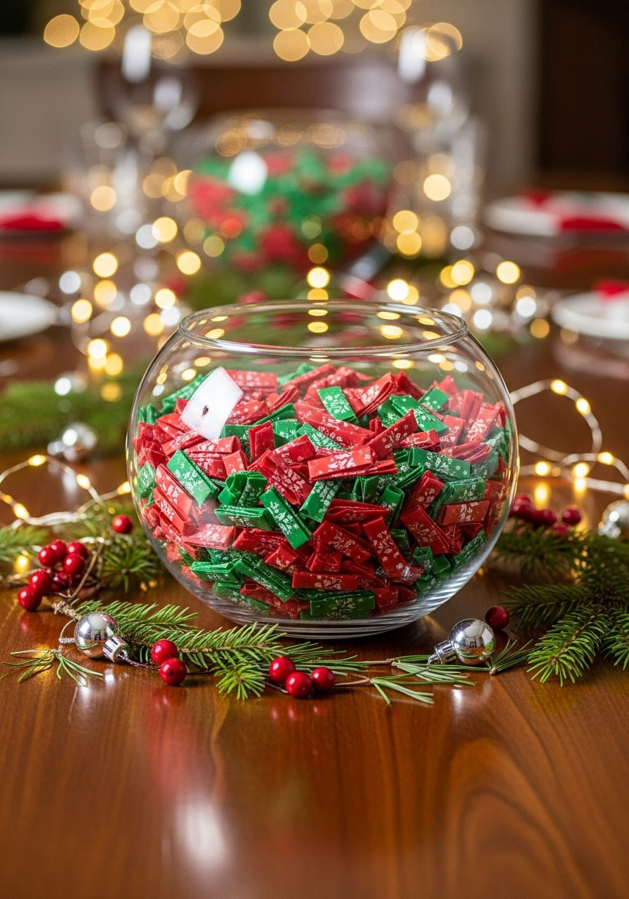 Christmas Fish Bowl Game: Rules & Free Word List
