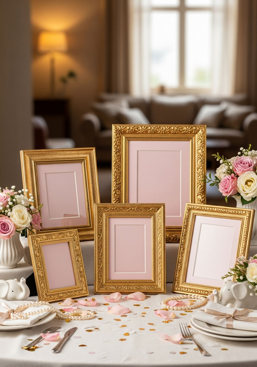25+ Pink and Gold Baby Shower Ideas: Decorations, Games & Food