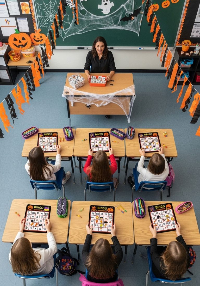 20 Fun Halloween Classroom Party Games for Kids (Dollar Tree Ideas)