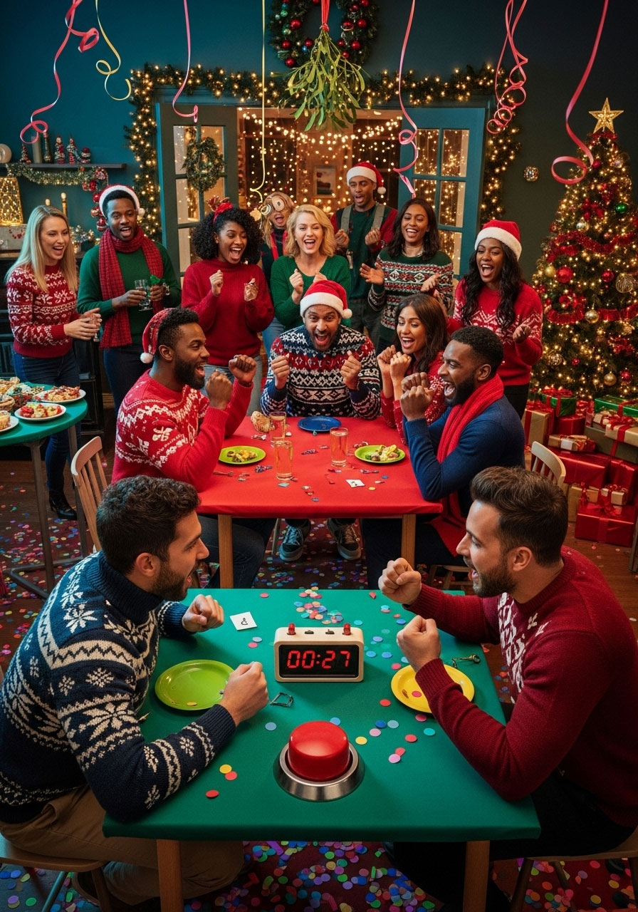 40 Hilarious Christmas Party Games for Adults: Fun Holiday Ideas to ...