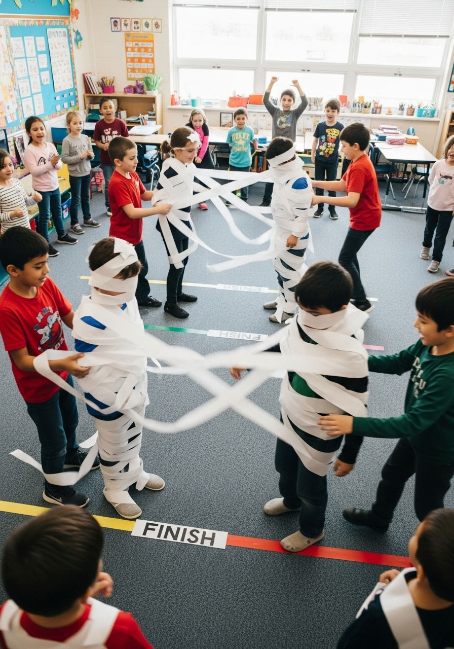 20 Fun Halloween Classroom Party Games for Kids (Dollar Tree Ideas)