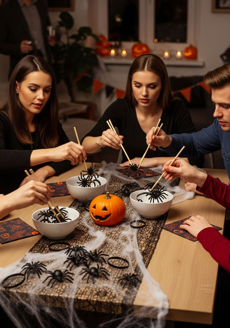 25 Halloween Dollar Store Minute to Win It Games for a Spooky Party