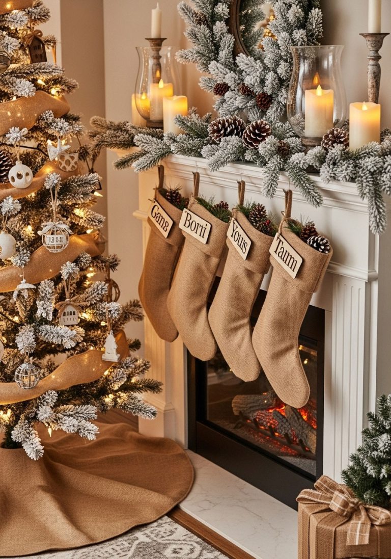 24 Farmhouse Christmas Decor Ideas You'll Love