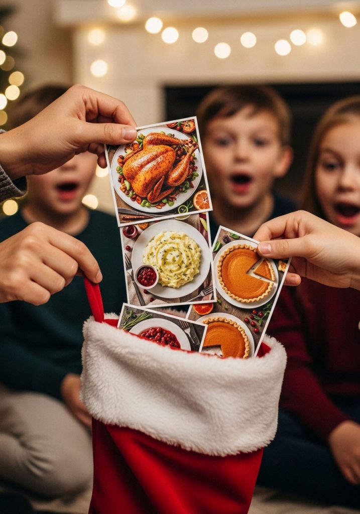 Mystery Christmas Stockings Game for Kids