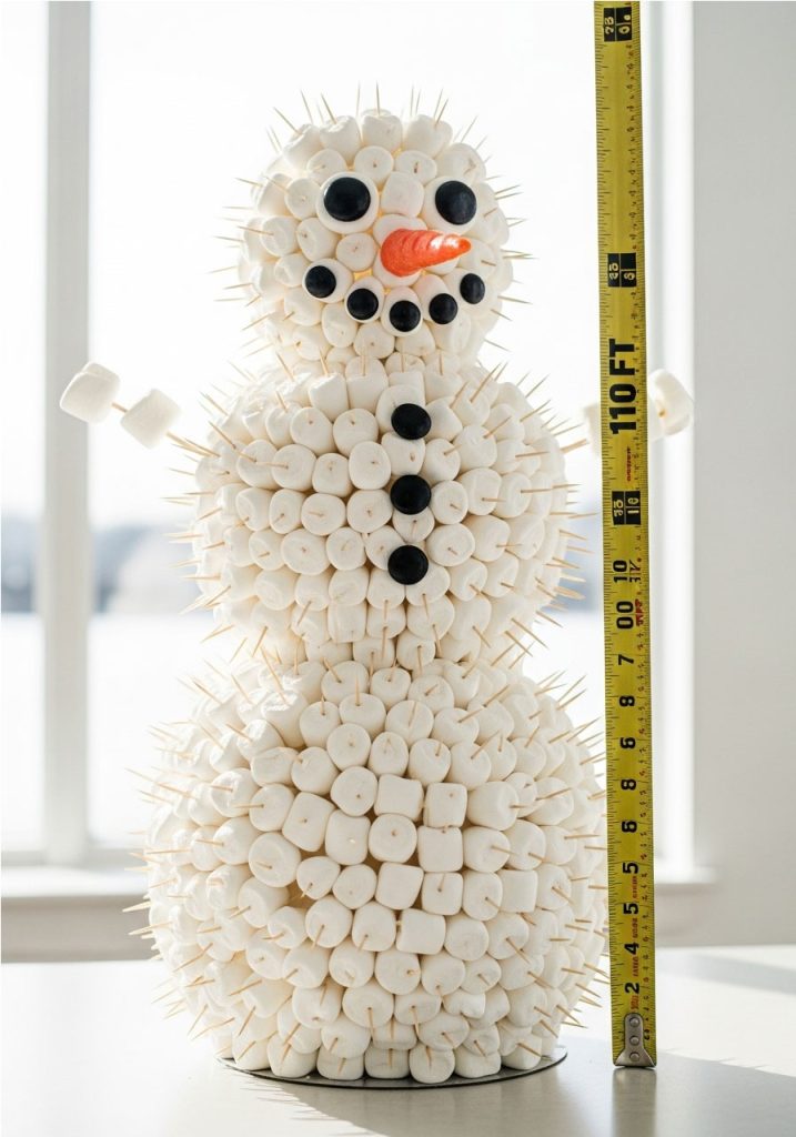 Tallest Marshmallow Snowman Challenge: Fun Winter STEM Activity