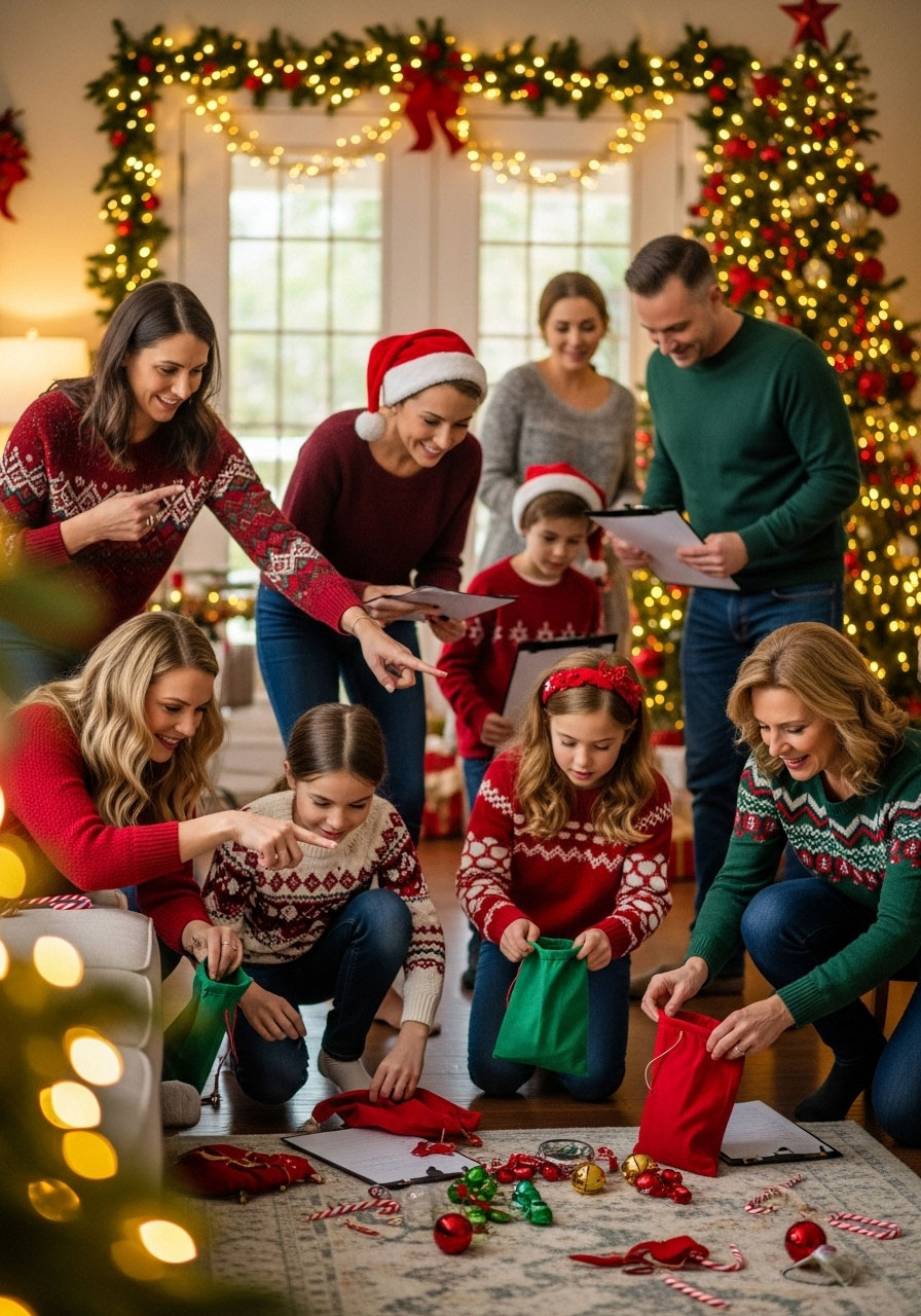 50 DIY Family Christmas Games for Kids & Adults (Easy!)