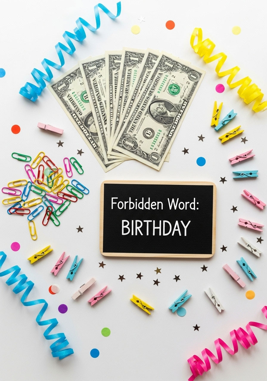 The Dollar Bill Birthday Party Game That Pays to Play
