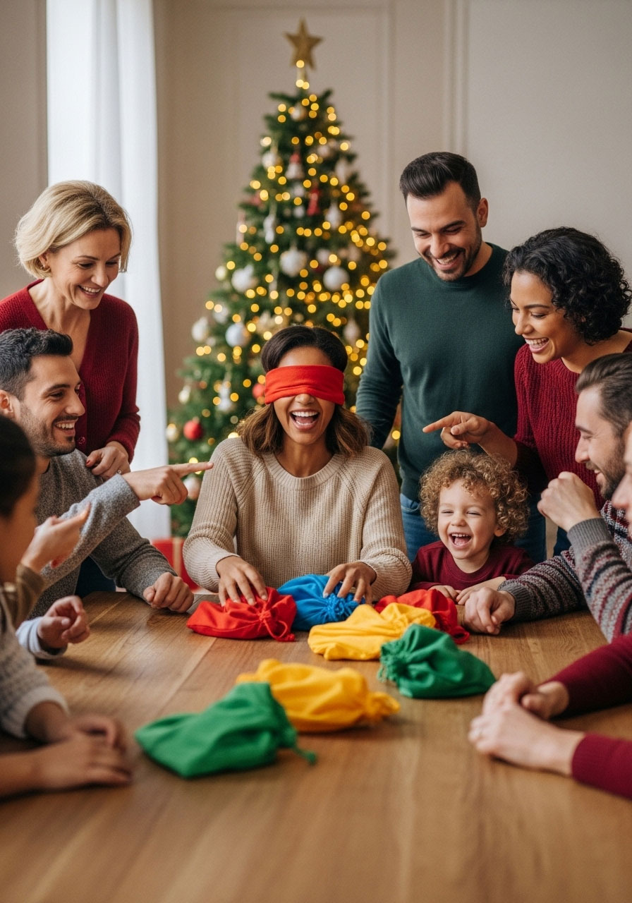 Christmas Mystery Bag Game: Fun Holiday Party Activity