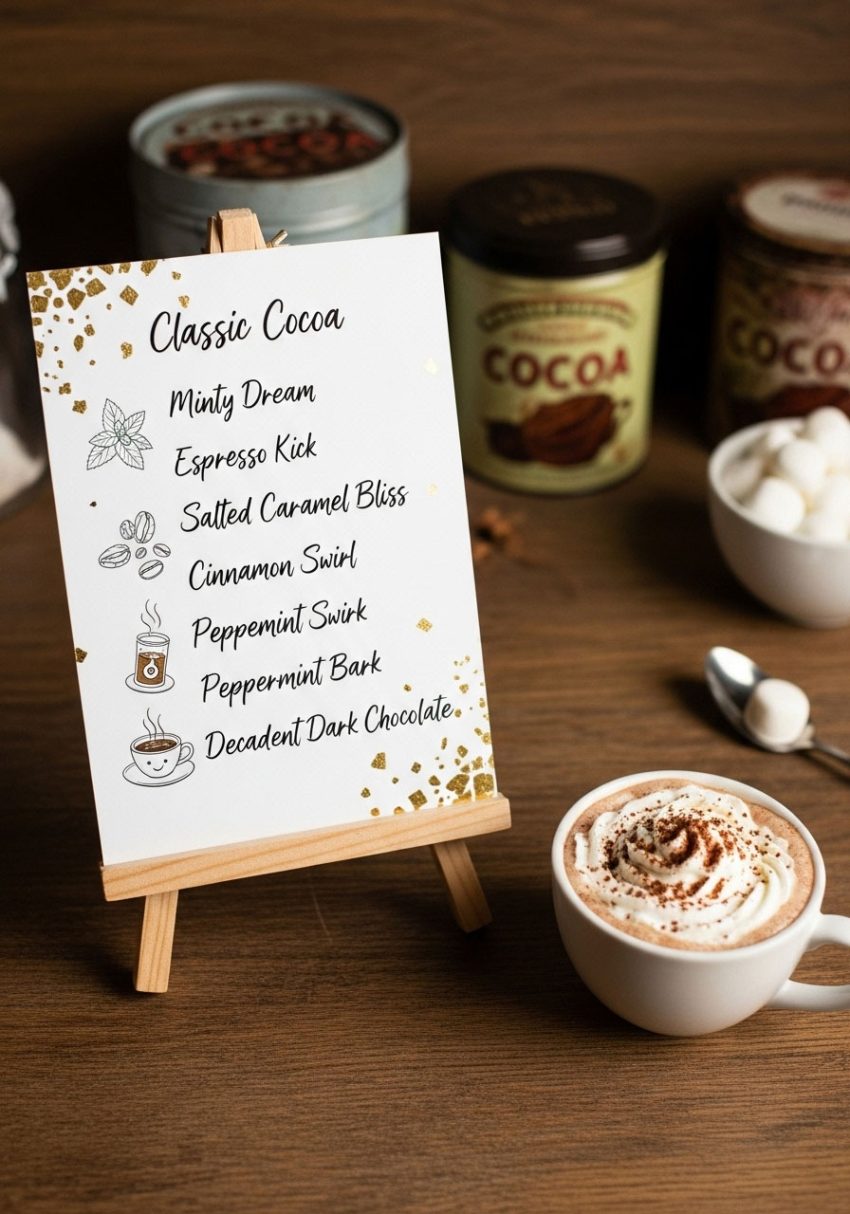 49 Hot Cocoa Bar Ideas You Can Set Up in 30 Minutes