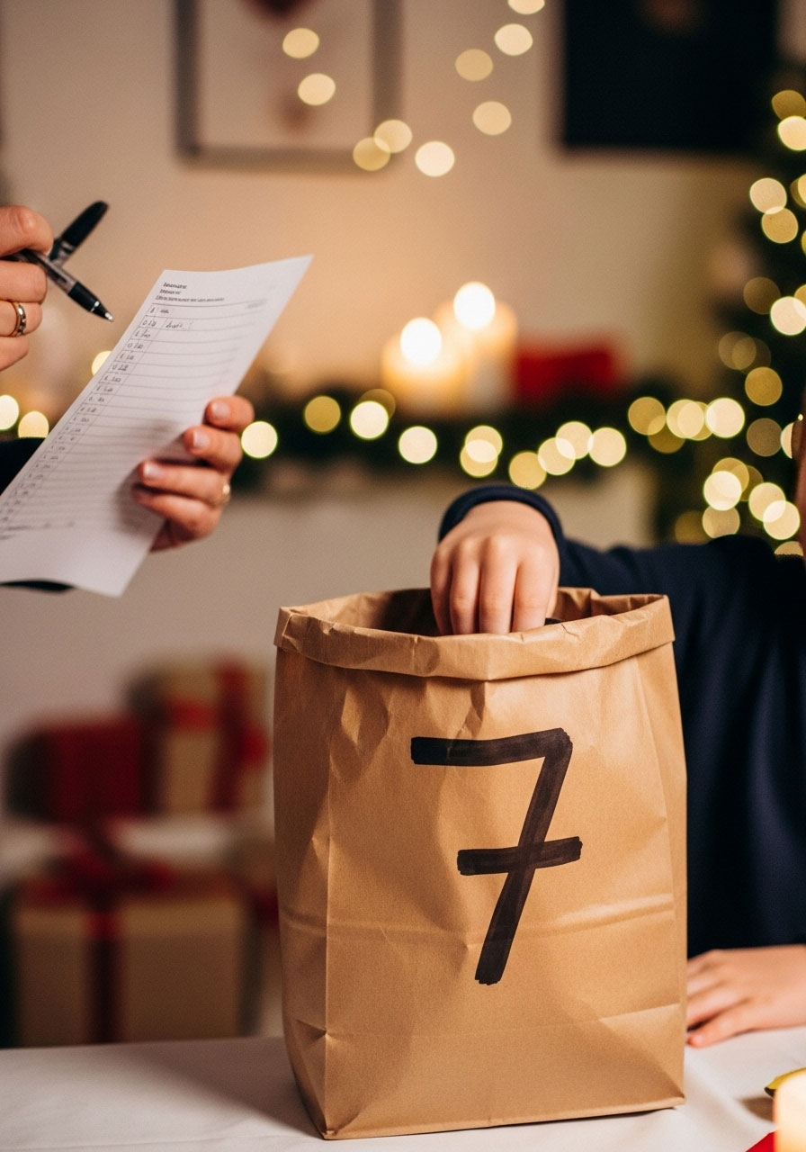 Christmas Mystery Bag Game: Fun Holiday Party Activity