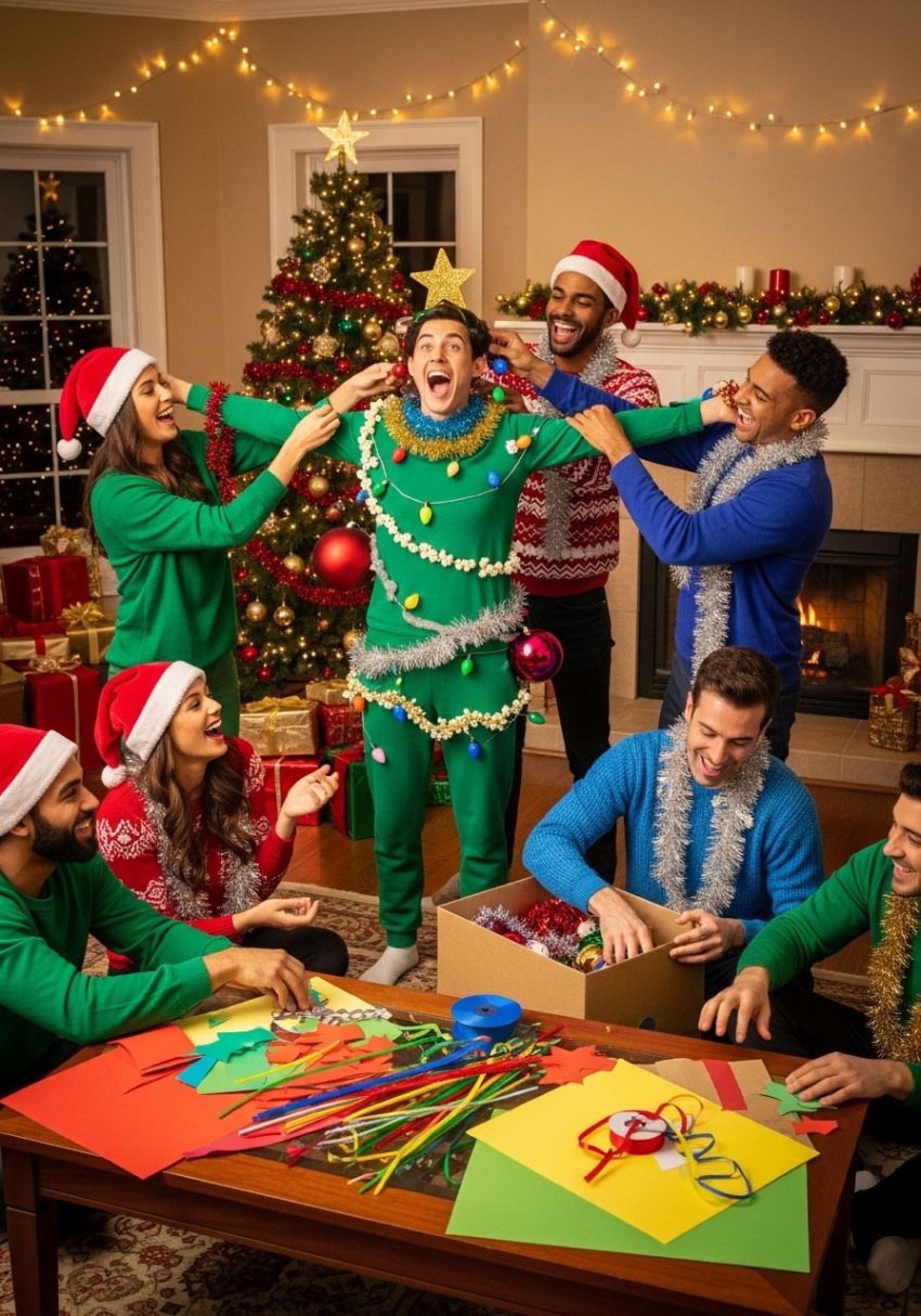 30 Hilarious Family Christmas Games (Guaranteed Laughter!)