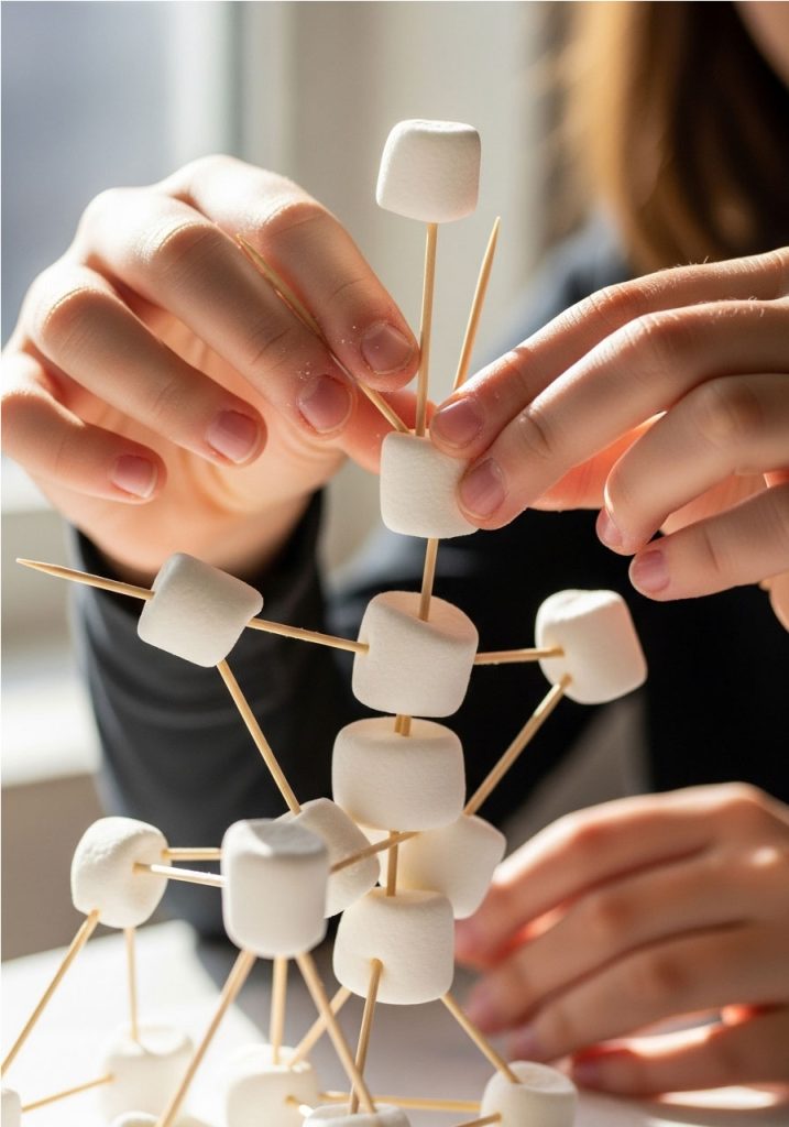 Tallest Marshmallow Snowman Challenge: Fun Winter STEM Activity