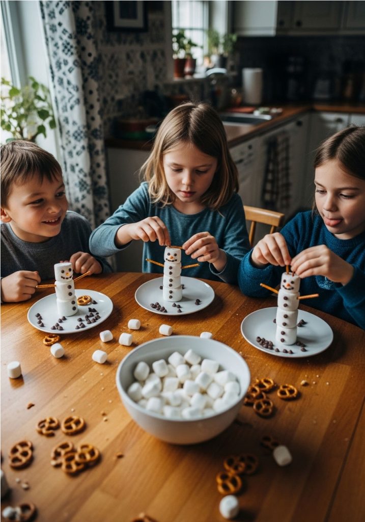 Tallest Marshmallow Snowman Challenge: Fun Winter STEM Activity