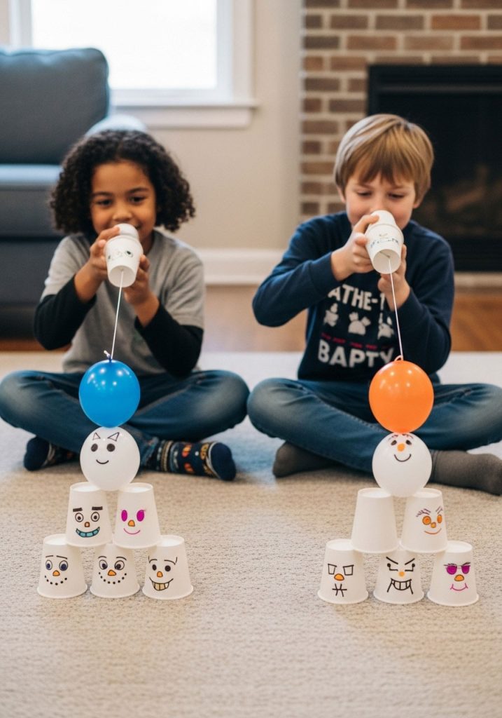 How to Make Snowman Snowball Shooters for Kids (Easy!)