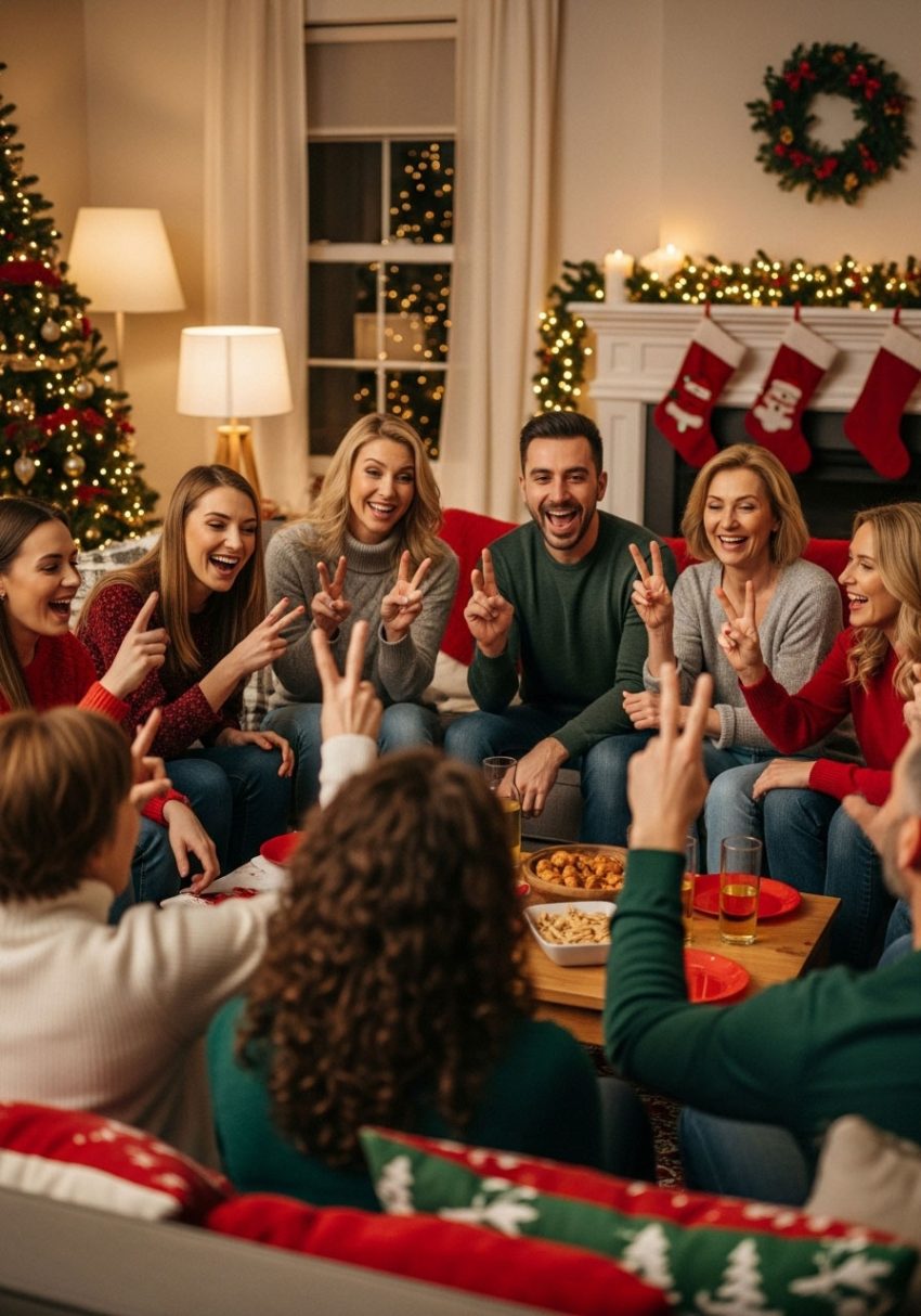 50 DIY Family Christmas Games for Kids & Adults (Easy!)
