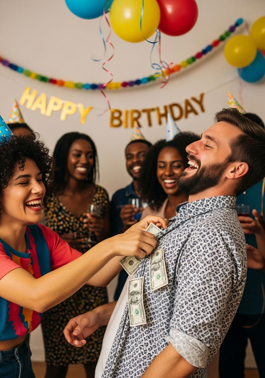 The Dollar Bill Birthday Party Game That Pays to Play