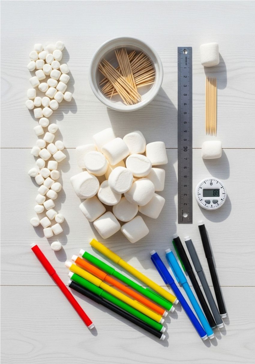 Tallest Marshmallow Snowman Challenge: Fun Winter STEM Activity