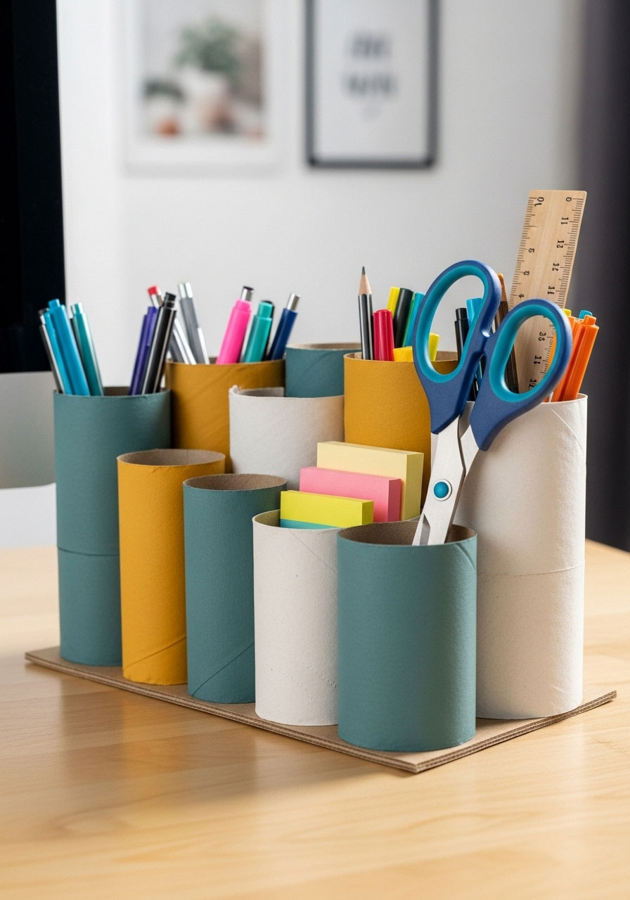 15 Genius Toilet Paper Roll Crafts for Kids & Adults