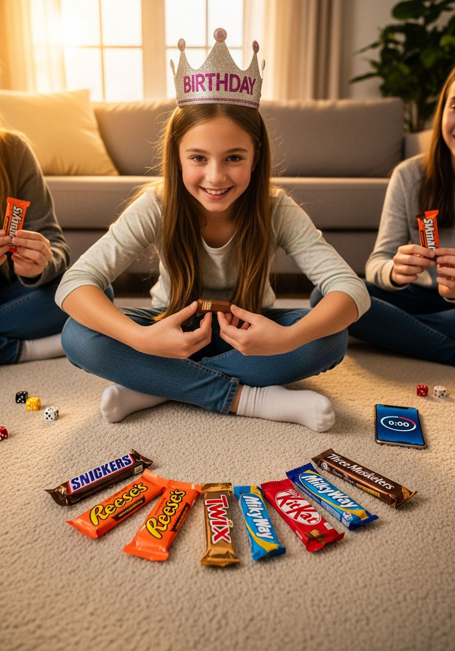 How to Play the Candy Bar Game: Fun Birthday Party Hit!