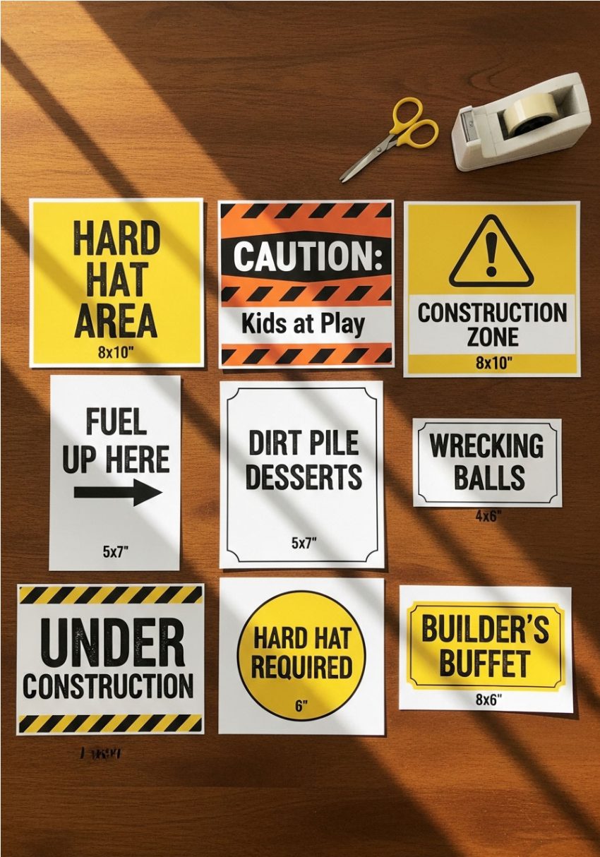 24 Construction Birthday Party Ideas Kids Will Love