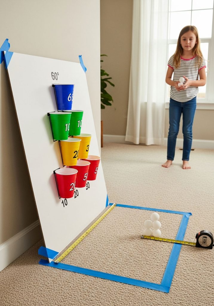 Mini Basketball Birthday Party Game: Easy DIY Kids Craft