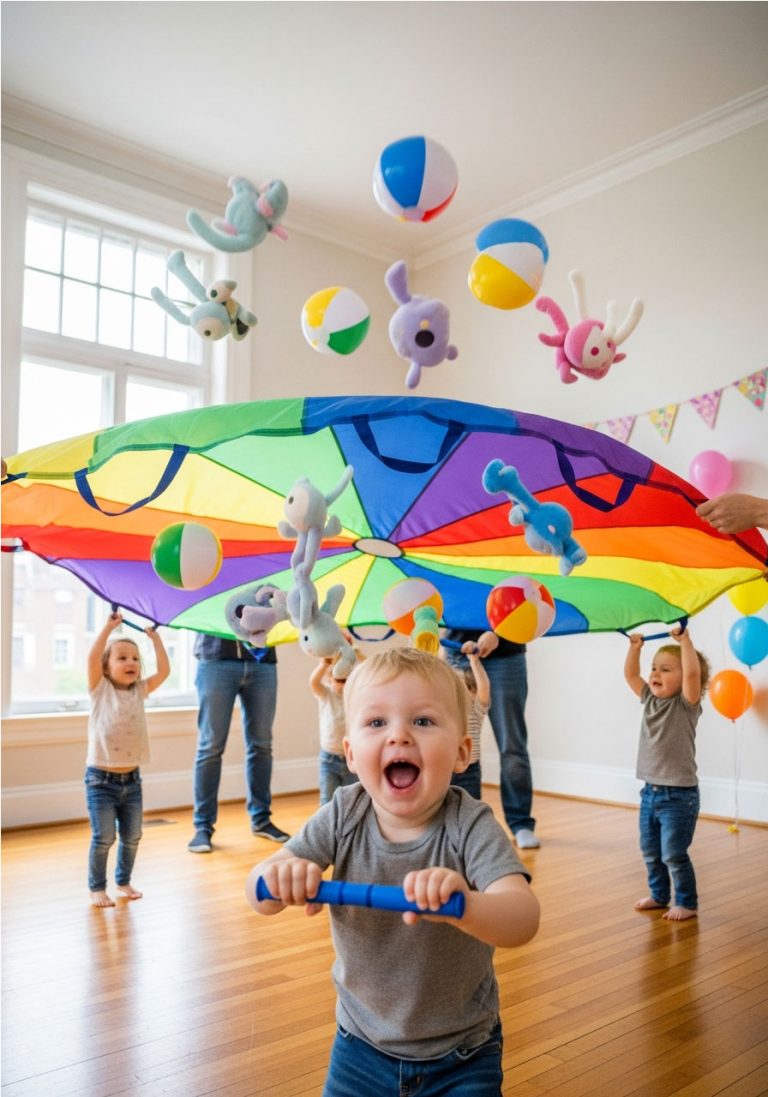 12 Best Parachute Games for Toddler Birthday Parties