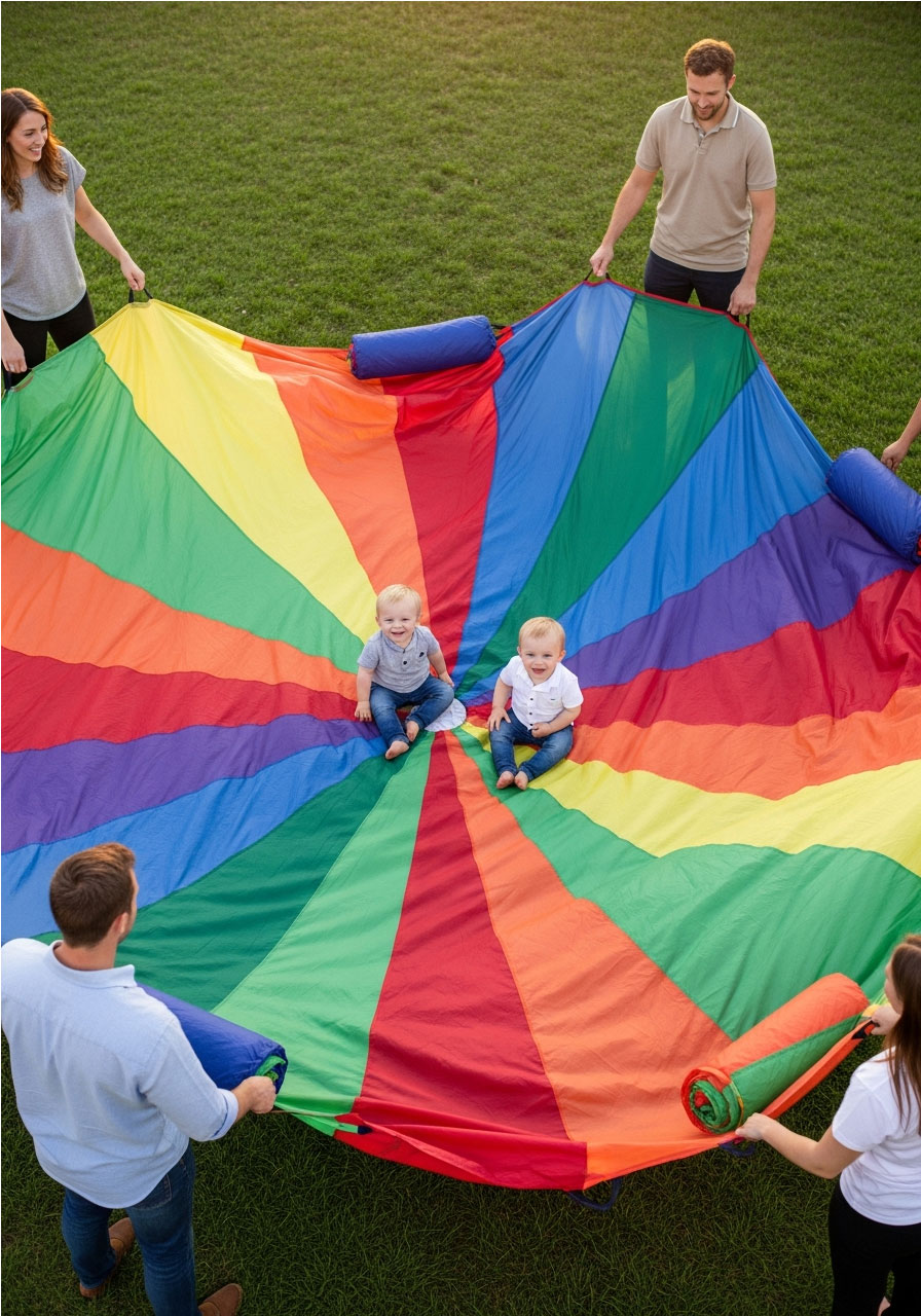 12 Best Parachute Games for Toddler Birthday Parties