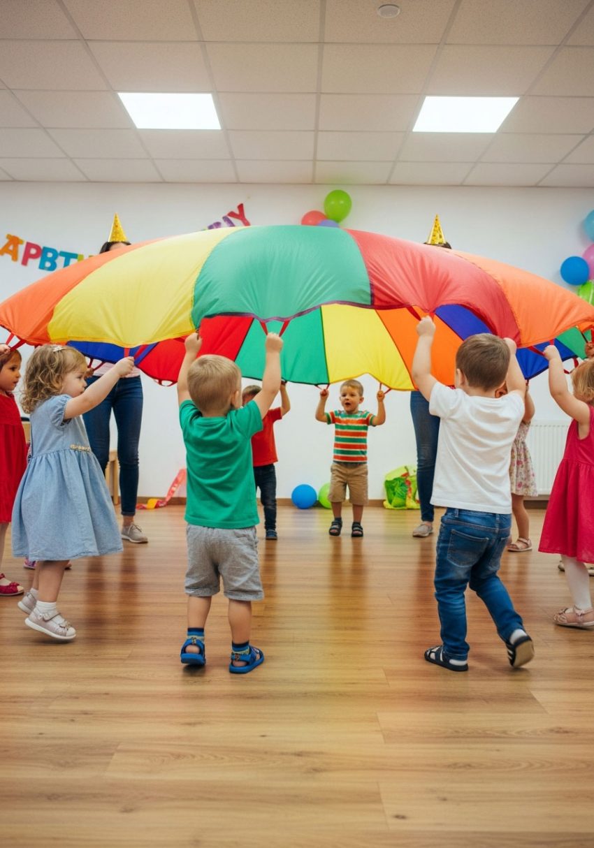 12 Best Parachute Games for Toddler Birthday Parties