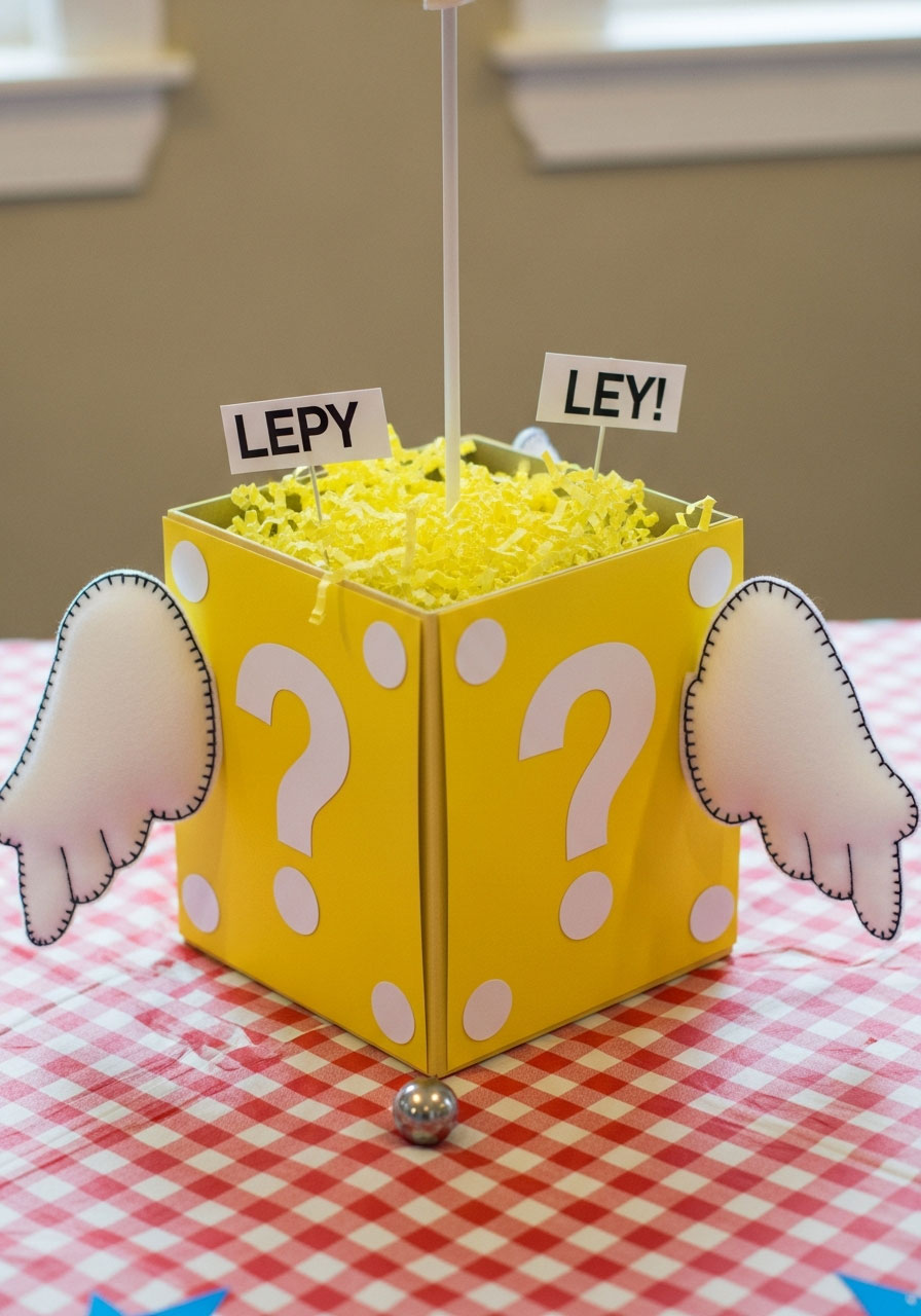 15 Epic Super Mario Birthday Party DIY Crafts